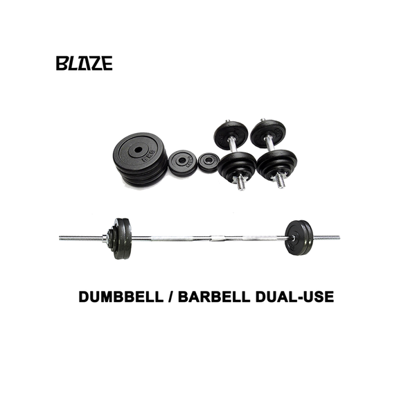 Adjustable Dumbbells and Barbell Set of 50kg – Blaze Athletes